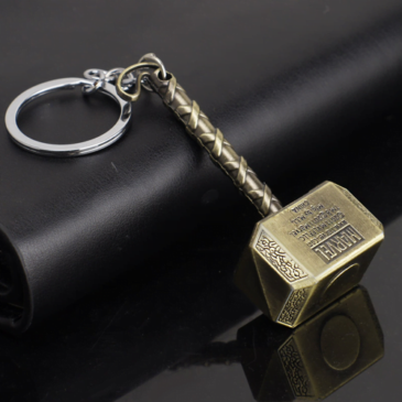 Buy Pack Of 3 Marvel Thor Hammer Key Rings Keychair For Cars, House ...