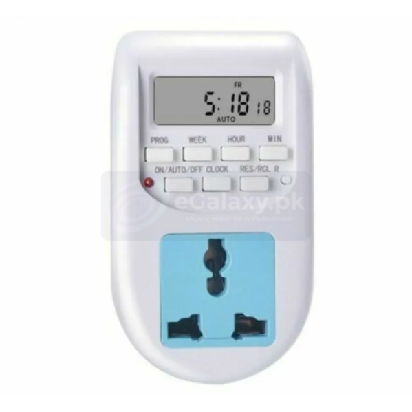 Buy Electric Digital Timer Switch Automatic on-off Socket in Pakistan 2024