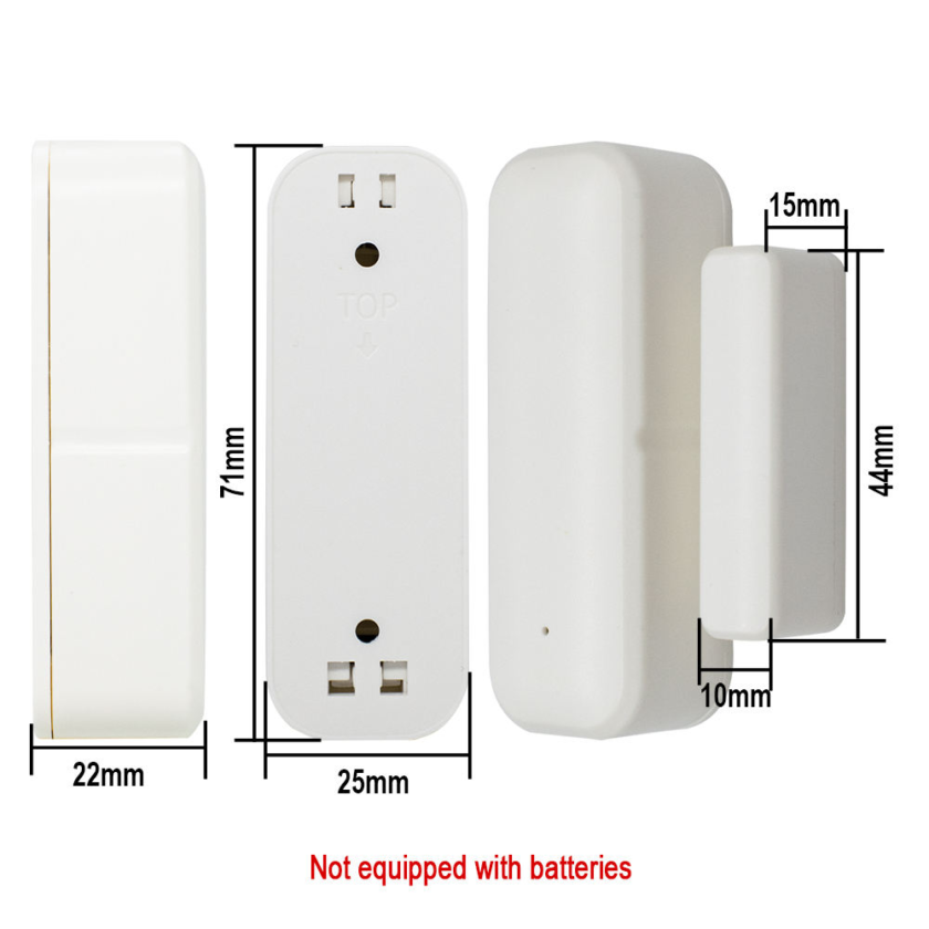 WiFi Smart Window & Door Sensor | Tuya Wireless Home Security Alarm